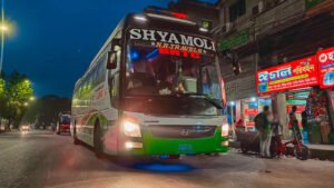 Shyamoli N.R. Travels Bus - Tour Buzz BD