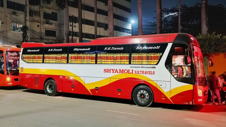 Shyamoli N.R. Travels Bus - Tour Buzz BD