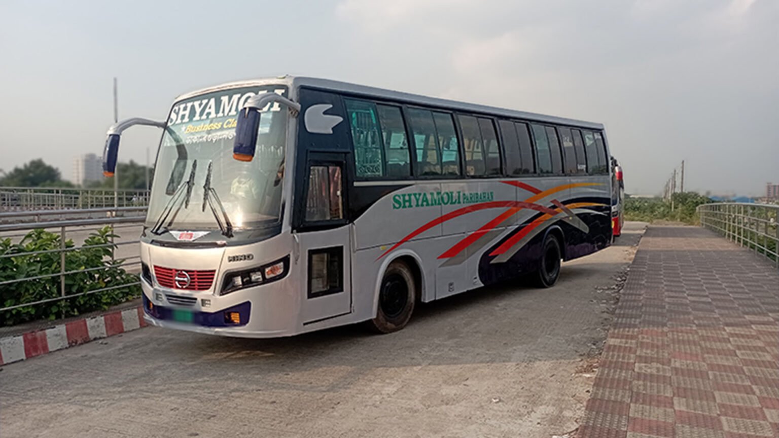 Shyamoli N.R. Travels Bus - Tour Buzz BD