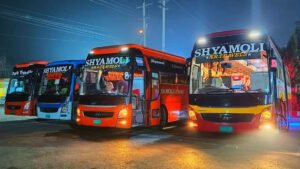 Shyamoli N.R. Travels Bus - Tour Buzz BD