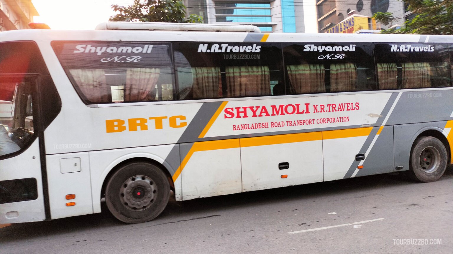 Shyamoli N.R. Travels Bus - Tour Buzz BD