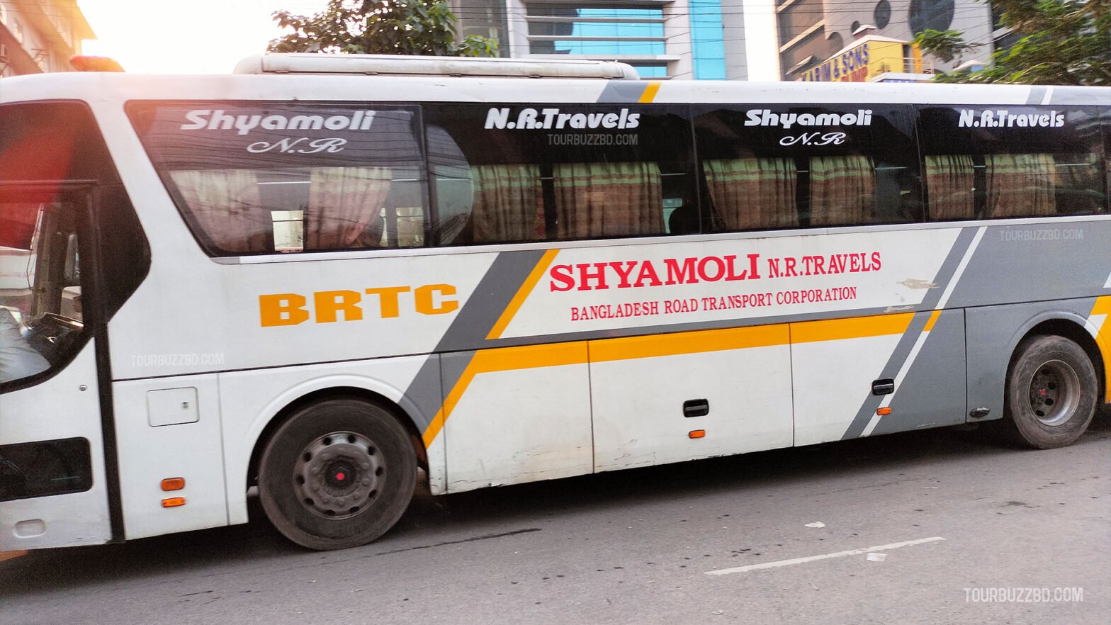 Shyamoli N.R. Travels Bus - Tour Buzz BD